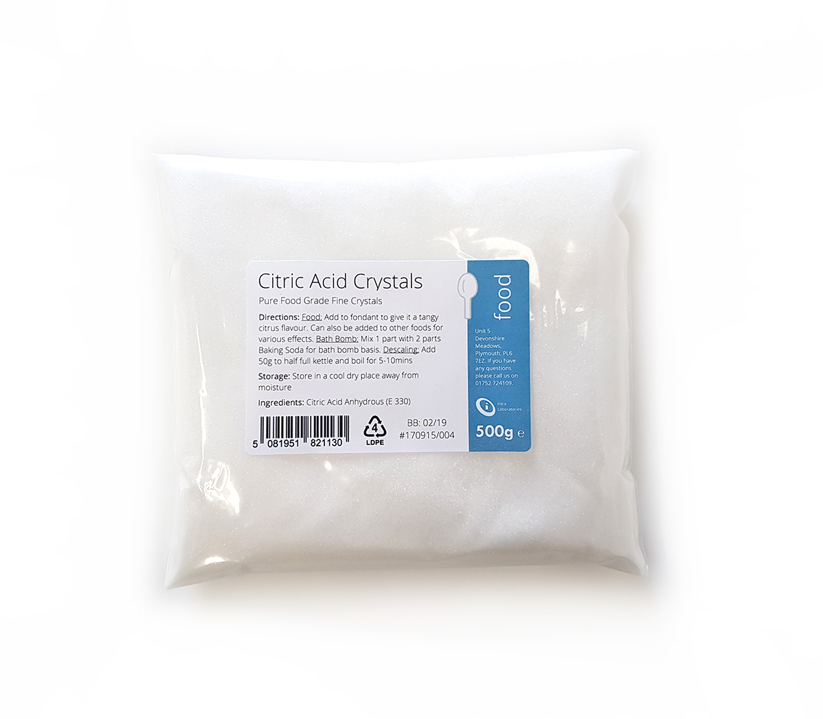 Citric Acid Pharmaceutical Grade