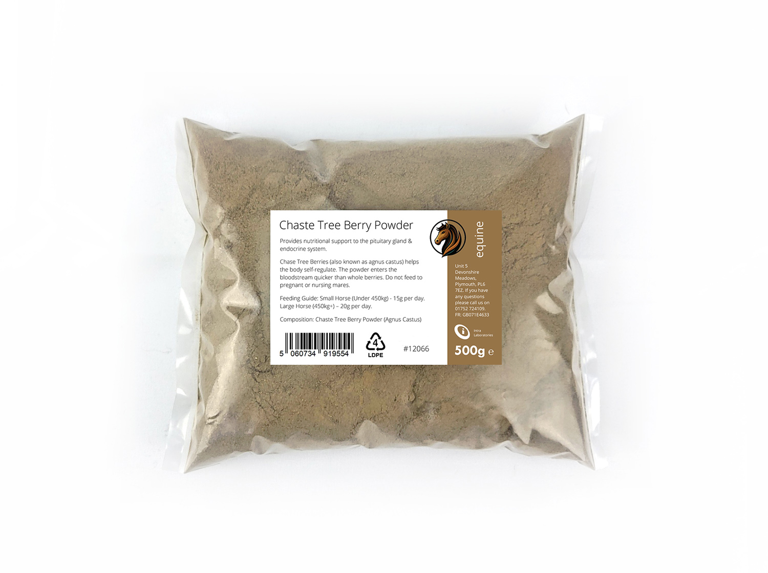 500g - Chaste Tree Berry Powder